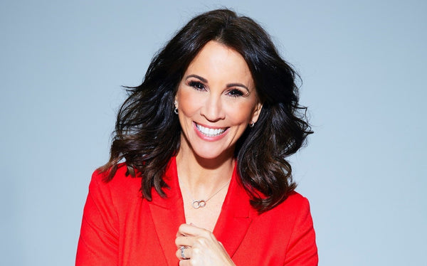 Loose Women Star Andrea McLean captivated by Simply Mourne Pebble Art